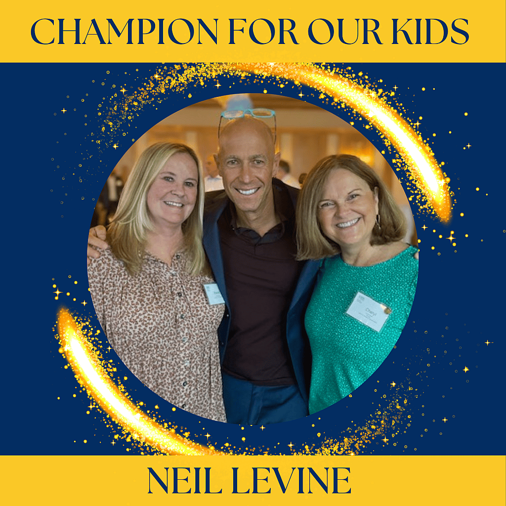 Champion for Our Kids 2023 - Neil Levine - School on Wheels Massachusetts